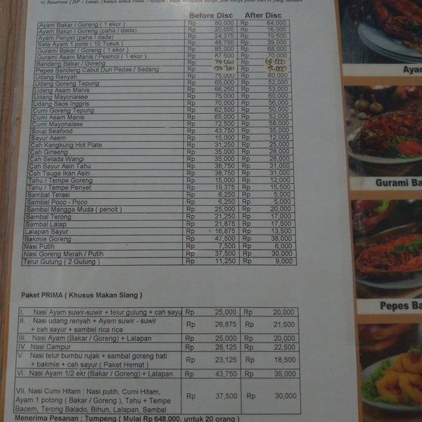 Ayam Bakar Primarasa - Manyar Sabrangan - Jl. Raya Manyar Kertoarjo No ...