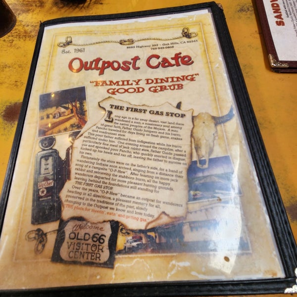 Outpost Cafe & Truck Stop - American Restaurant
