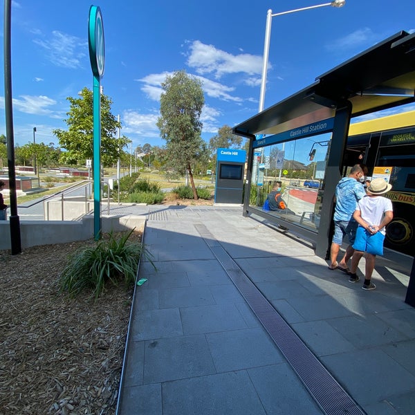 Castle Hill Bus Interchange - the hills - Old Northern Rd.