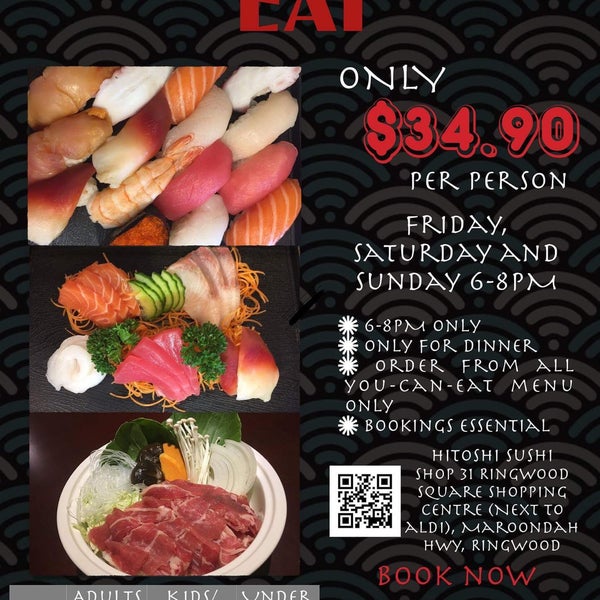 Hitoshi Sushi - Shop 31, Ringwood Square Shopping Centre
