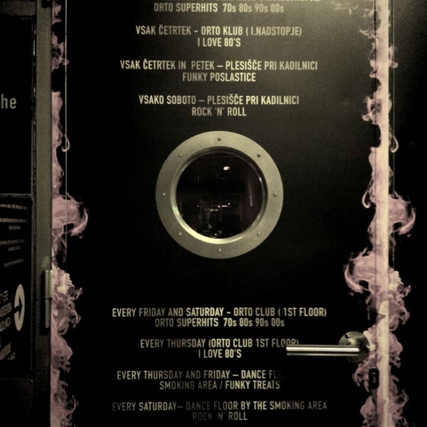 Orto Bar - Rock Club in Ljubljana