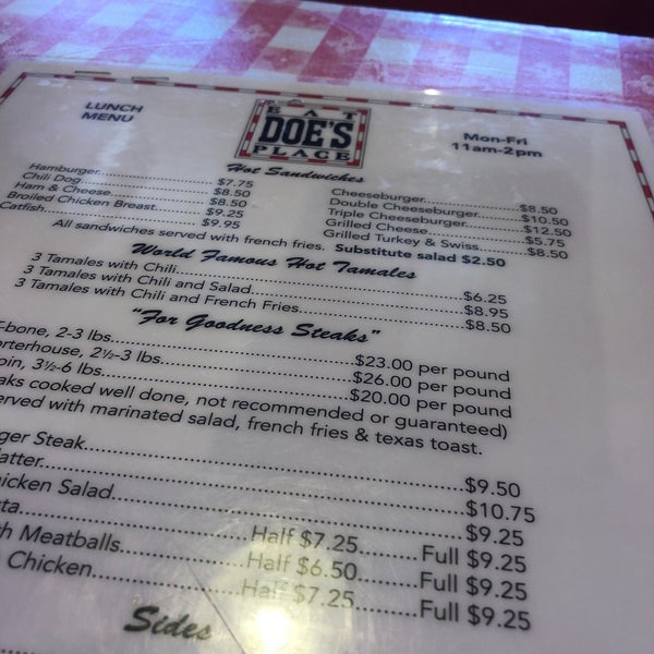 Doe's Eat Place - Downtown Little Rock - Little Rock, AR