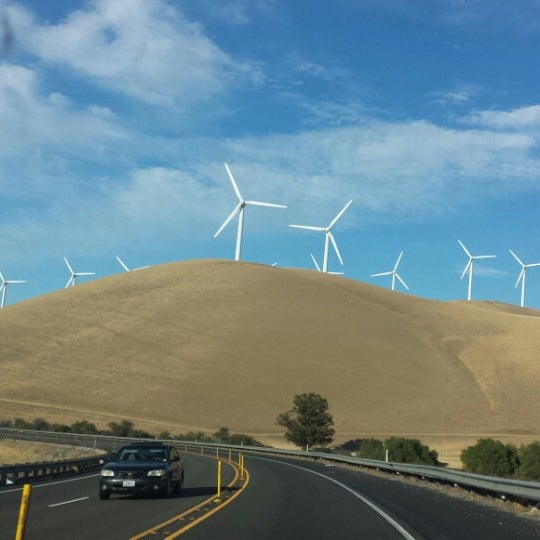 Giant wind turbines along Vasco Rd. - Other Great Outdoors
