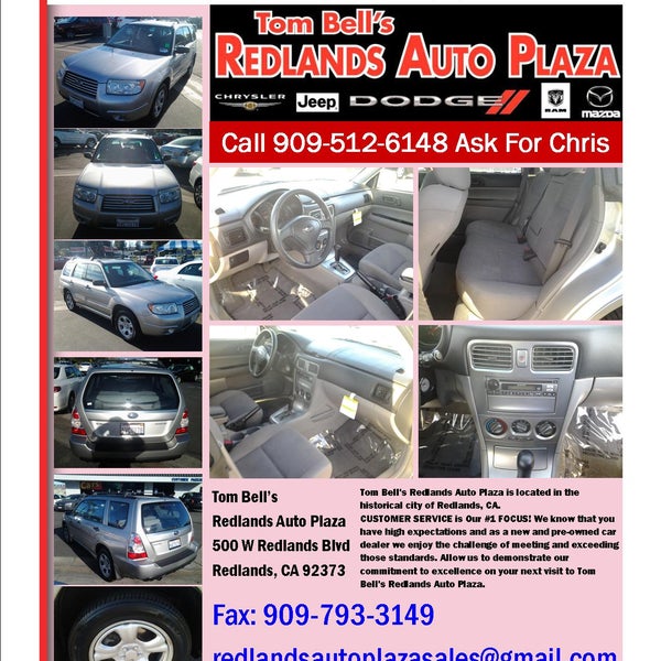 Tom Bell's Redlands Auto Plaza - Car Dealership in Redlands
