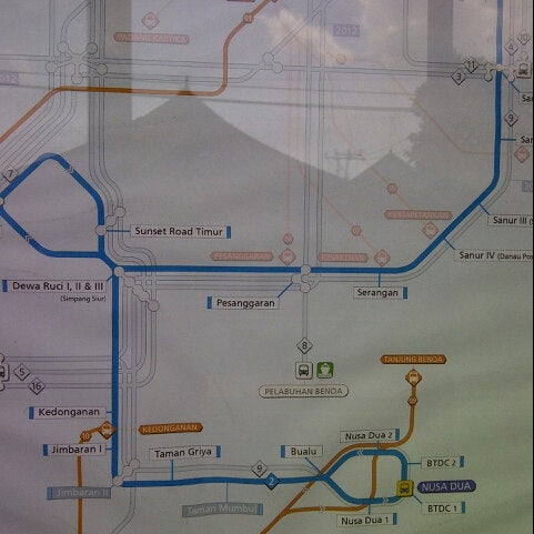 Halte Trans Sarbagita Sentral Parkir - Sentral Parkir, Kuta, Bali