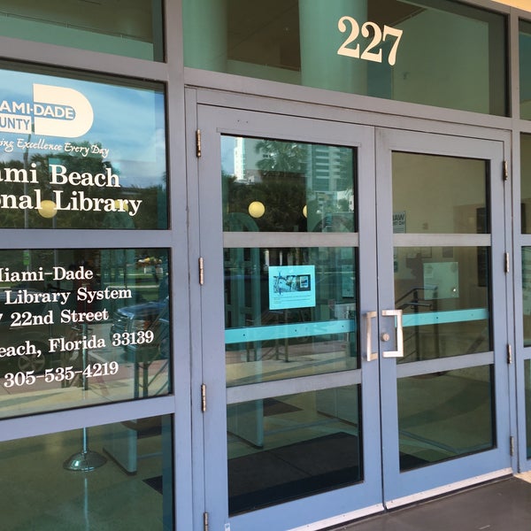 Miami Beach Regional Library - Miami-Dade Public Library System - City ...