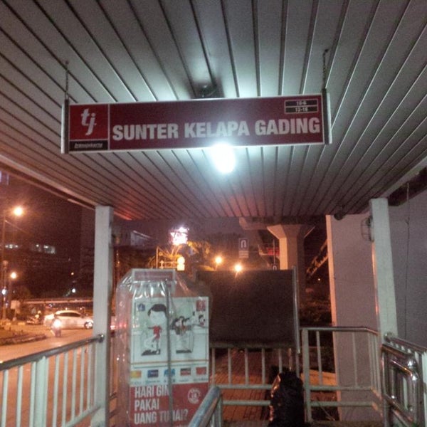 Halte TransJakarta Sunter Kelapa Gading - 10 tips