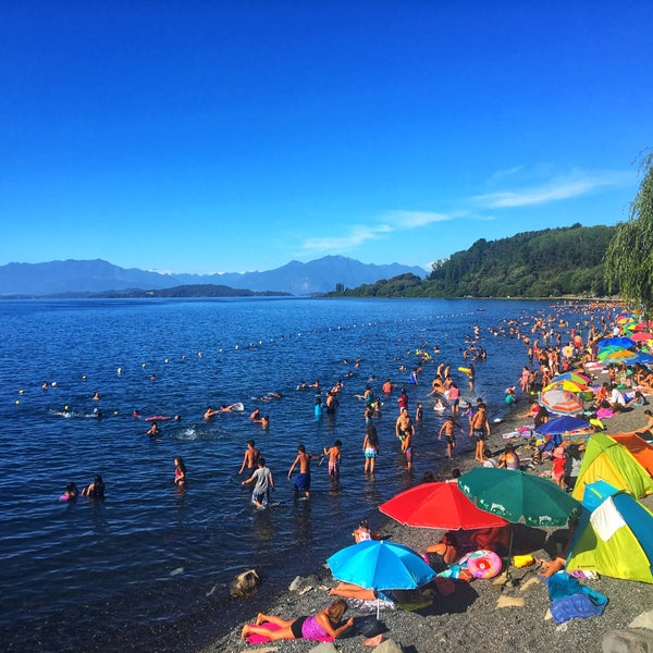 Playa Principal de Lago Ranco - Beach in Lago Ranco