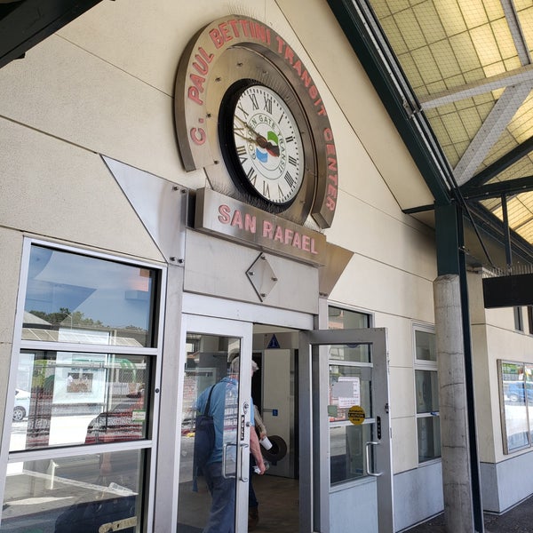 San Rafael Transit Center - Downtown San Rafael - 3rd St.