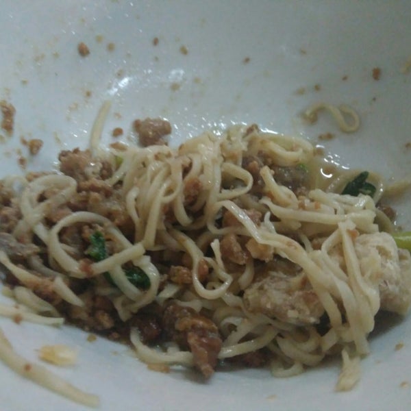 Mie Ayam Grabyas Tengah Malam - Red Door - Noodle Restaurant in Yogyakarta