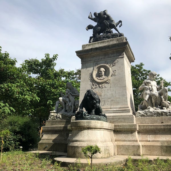 Square Barye - Notre-Dame - Paris, Île-de-France