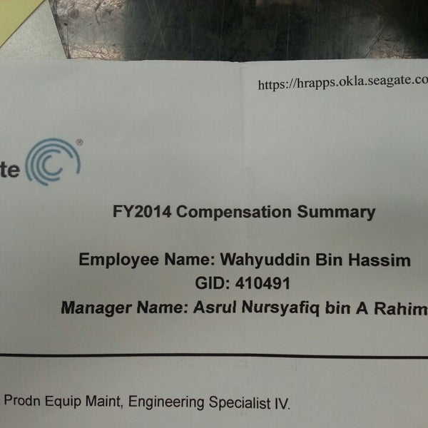 Photos at Seagate International (Johor) Sdn Bhd - Factory