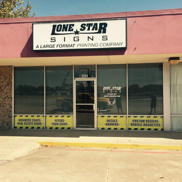 Lone Star Signs - 2 tips