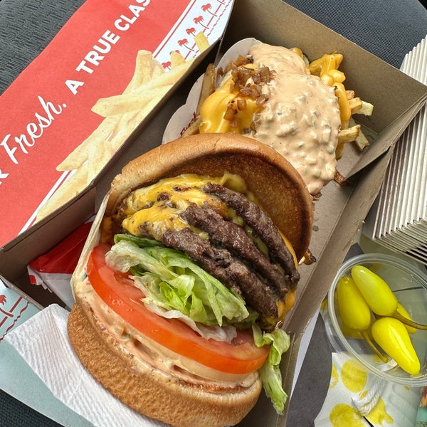 In N Out 3x3 Animal Style