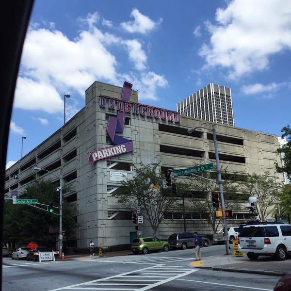 Photos at Underground Atlanta Parking Deck - South Downtown - 75 Martin ...
