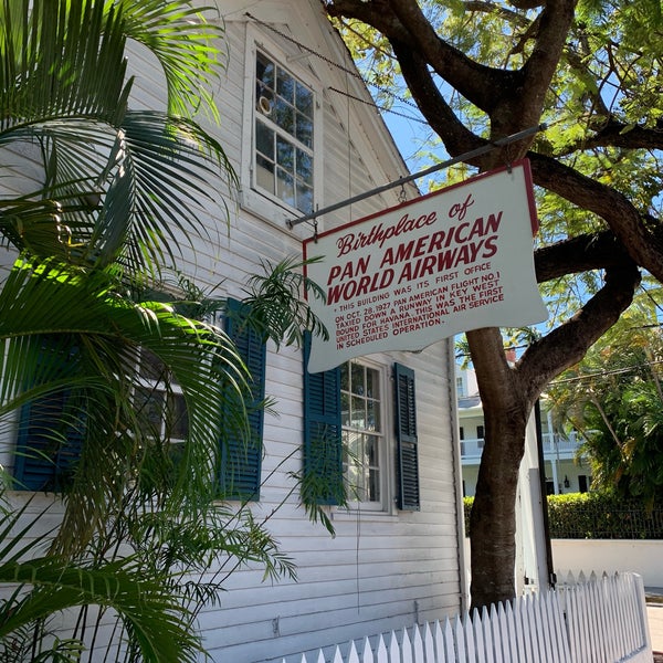 Birthplace of Pan American Airlines - Key West, FL