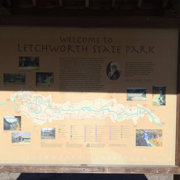 Letchworth State Park Visitors Center - Tourist Information and Service ...