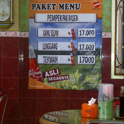 Pempek Pak Raden - Bandar Lampung, Lampung