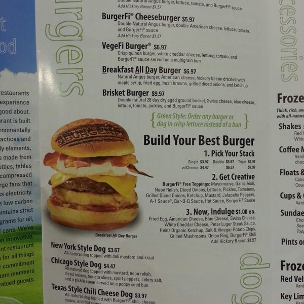 Burgerfi Nutritional Facts | Besto Blog