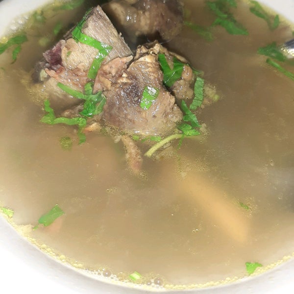 Sup Tulang Iga Dan Stengkel Sapi - Soup Spot in Padang