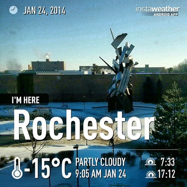 Photos at RIT Sentinel - Sculpture Garden