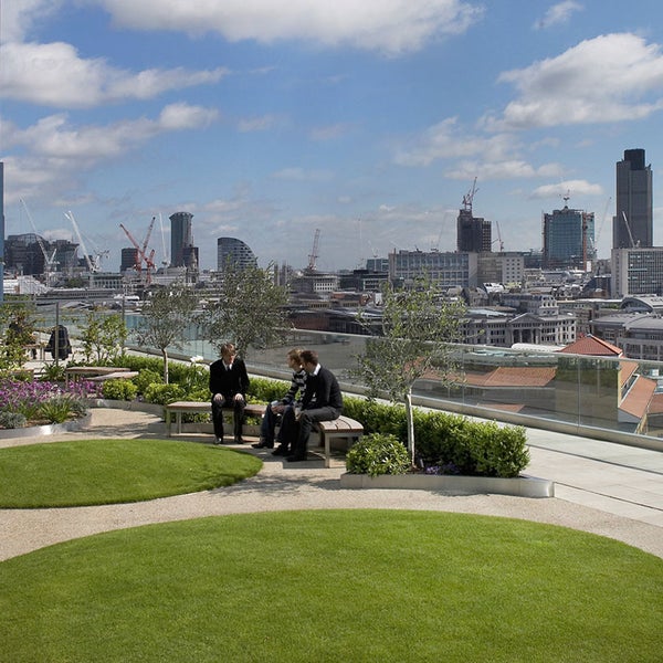Blue Fin Building roof terrace - South Bank - 10th Floor, 110 Southwark St.