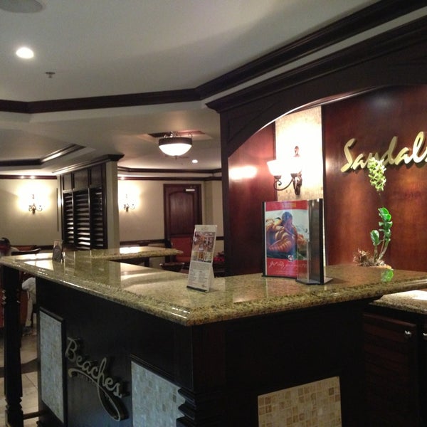 Sandals Arrival Desk - Sangester International Airport