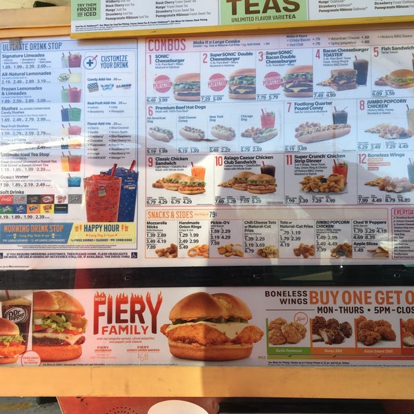 Sonic Drive-In - Fast Food Restaurant