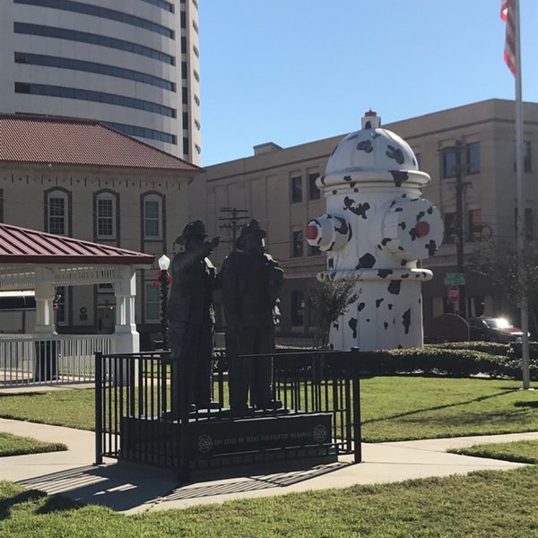Giant Fire Hydrant at Fire Museum of Texas - Beaumont, TX