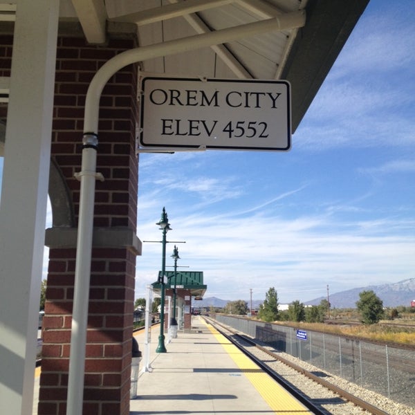 UTA FrontRunner Orem Station - Rail Station in Orem