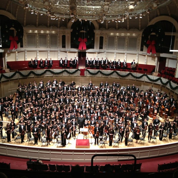 Symphony Center (Chicago Symphony Orchestra) - Chicago Loop, IL ...