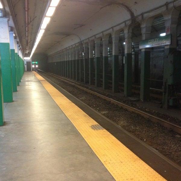 MBTA Green Line - Metro Station in Boston