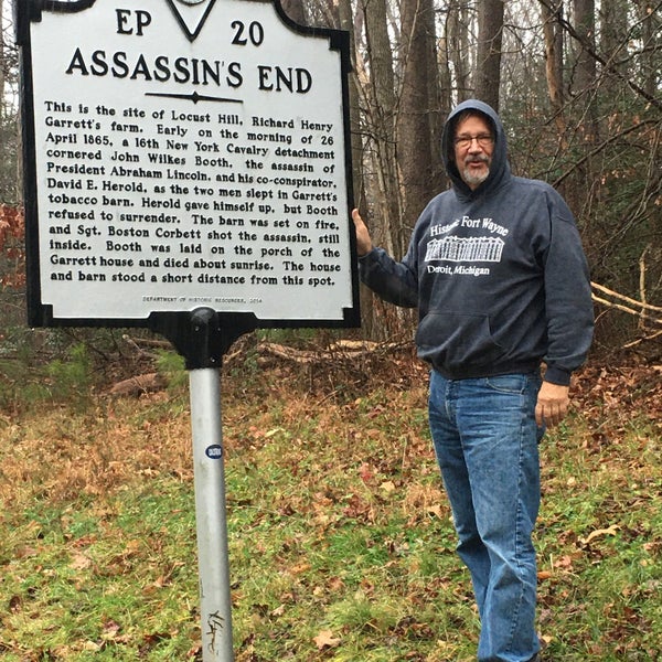 Site Of Garrett Farmhouse And Death Of John Wilkes Booth - Tourist ...