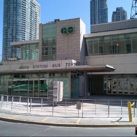 Union Station GO Bus Terminal - Entertainment District - Toronto, ON