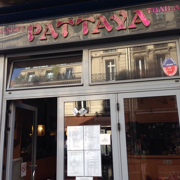 Pattaya (Now Closed) - Thai Restaurant in Paris