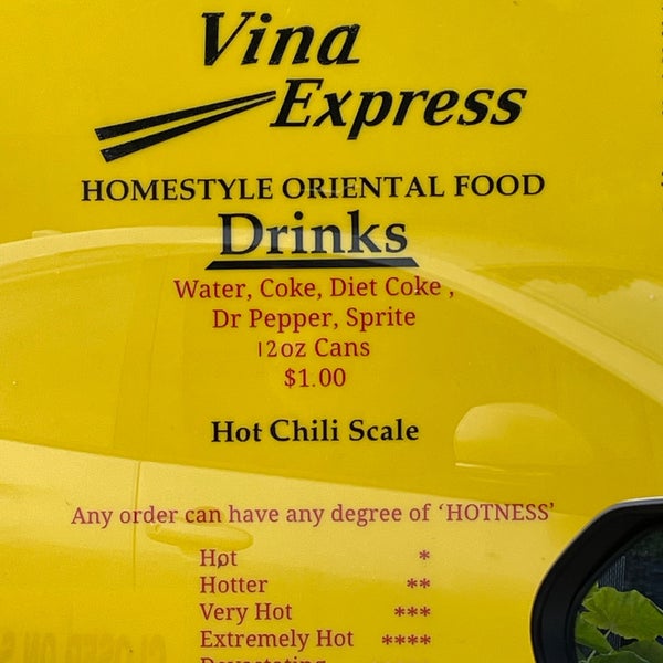 Vina Express Drive-Thru - Chinese Restaurant