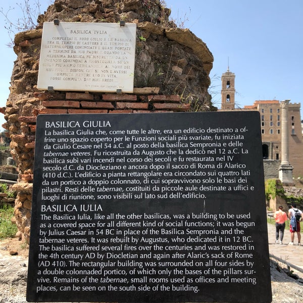 Basilica Giulia | Basilica Julia - Historic Site in Rome