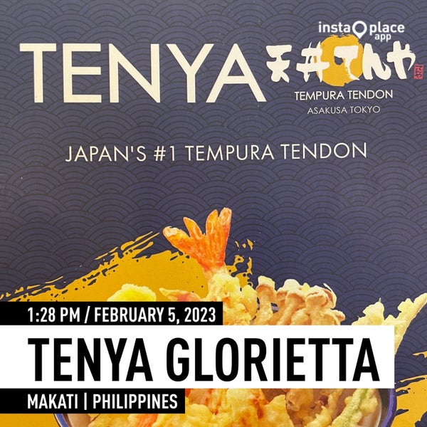 Tenya Tempura Tendon - Japanese Restaurant in Makati