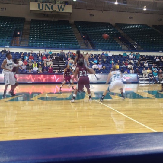 Photos at Trask Coliseum - College Basketball Court in Wilmington