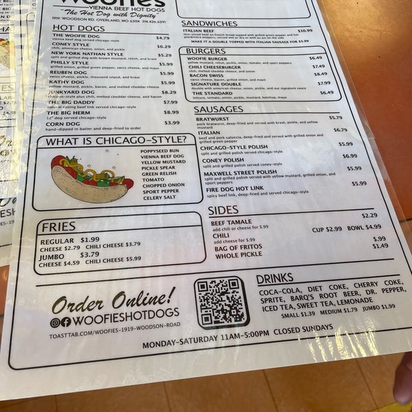 Woofie's Hot Dogs - 17 tips from 411 visitors