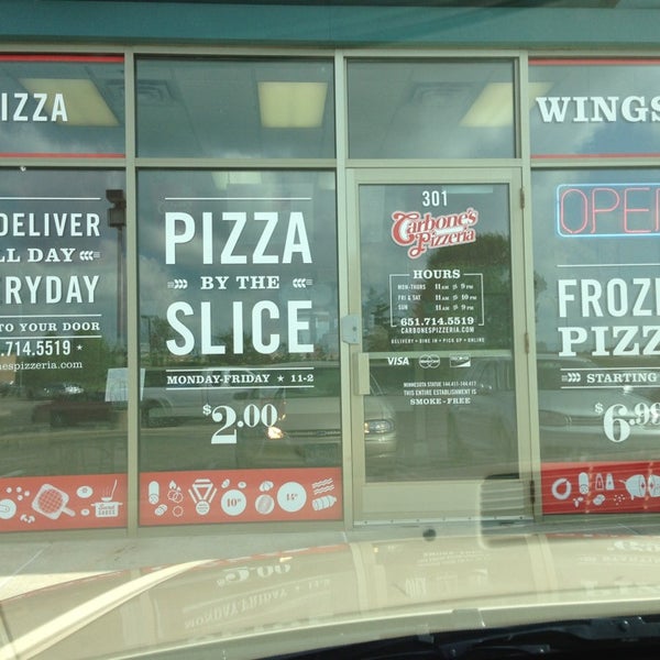 Carbone's Pizza - 1 tip