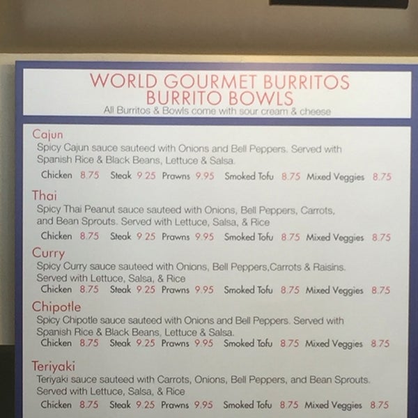 360 Degree Gourmet Burrito - Mexican Restaurant in San Francisco