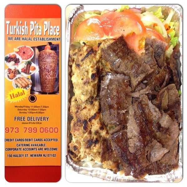 Turkish Pita Place - Middle Eastern Restaurant in Newark Central ...