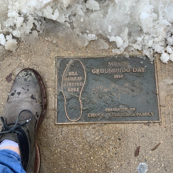 Bill Murray Stepped Here -- The Puddle From "Groundhog Day" - Downtown ...