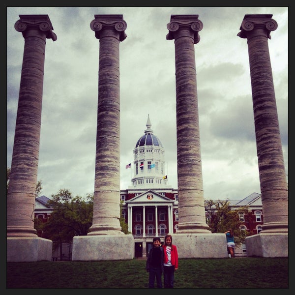 Jesse Hall - College Administrative Building in Francis Quadrangle