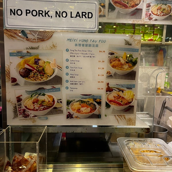 Meixi’s Kitchen Hakka Yong Tau Fu - Food Court in Marine Parade