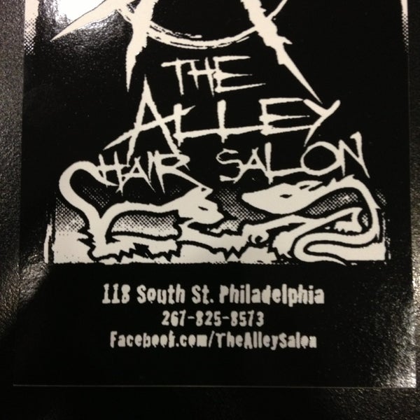 The Alley Hair Salon (Now Closed) - Center City East - 6 tips
