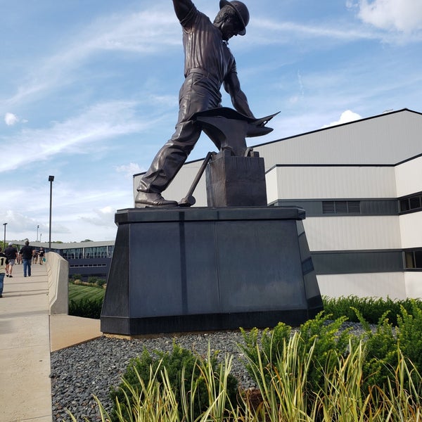 Boilermaker Statue - Student Center in West Lafayette