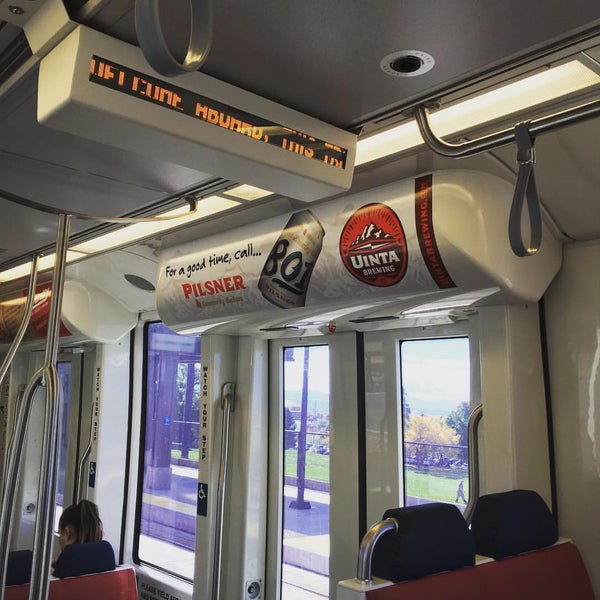 TRAX University Medical Center - Light Rail Station in Salt Lake City