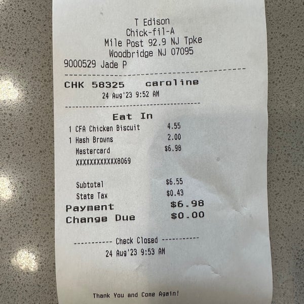 Thomas Edison Service Area - Woodbridge, NJ